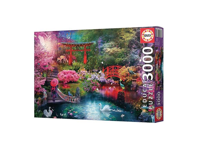EDUCA Puzzle Japanischer Garten Anz. Teile: 3000 - Puzzle-Welt.ch