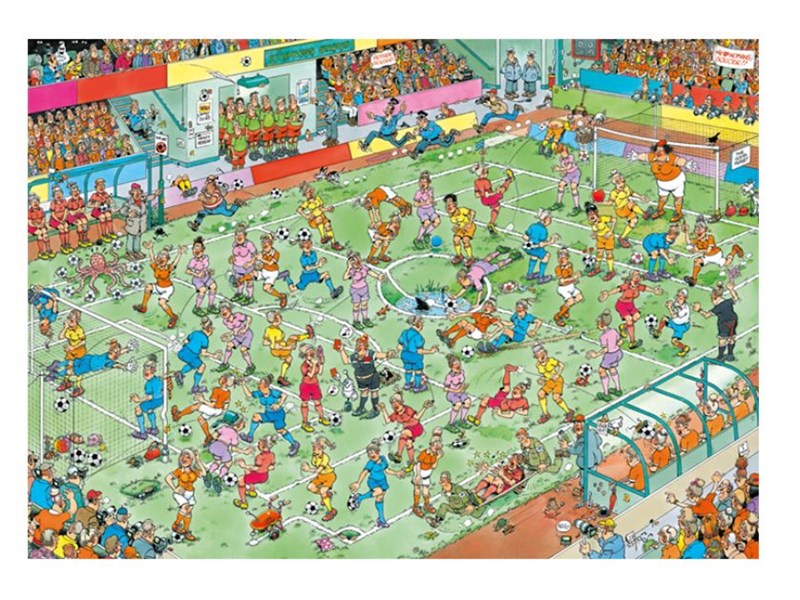 JUMBO Puzzle Fussball WM Frauen Anz. Teile: 1000 - Puzzle-Welt.ch