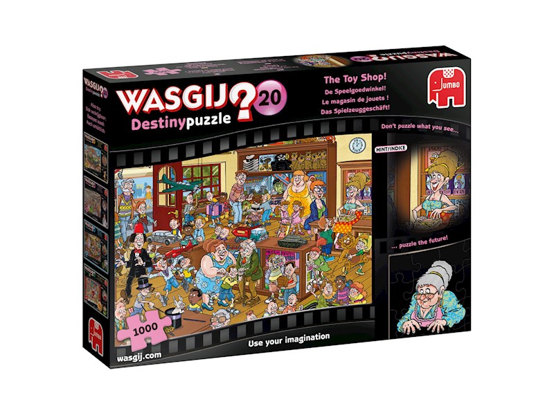 JUMBO Puzzle Puzzle Wasgij Destiny 20 Das Spielzeuggeschäft, 1000 Teile ...