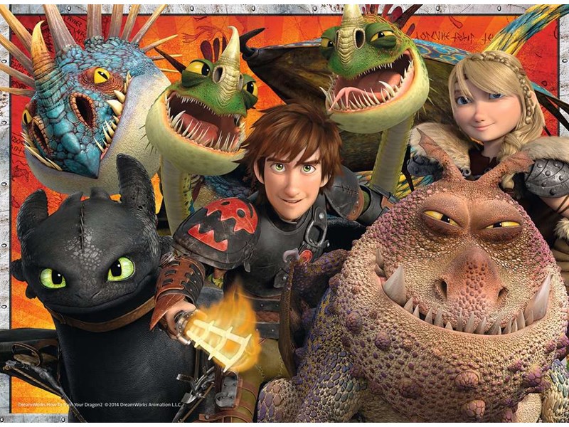 Zubehör für Ravensburger Puzzle Hicks, Astrid und die Drachen Anz ...